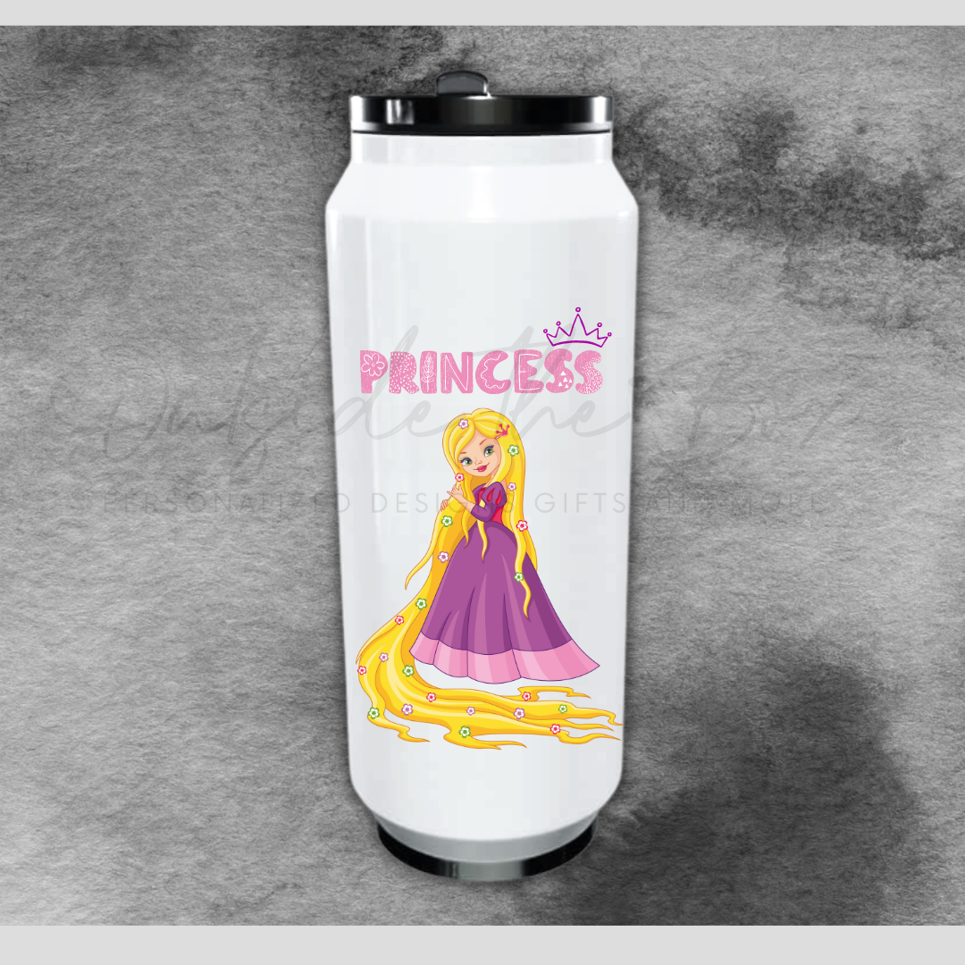 Princess Straw Cola Can
